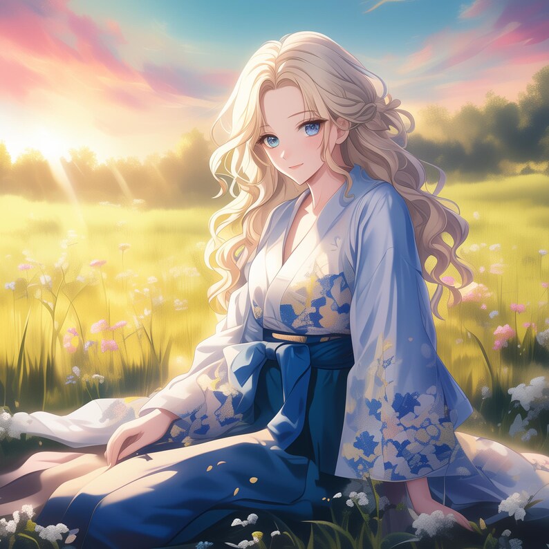 Custom Anime Character Illustration | Manga Style PFP - Etsy
