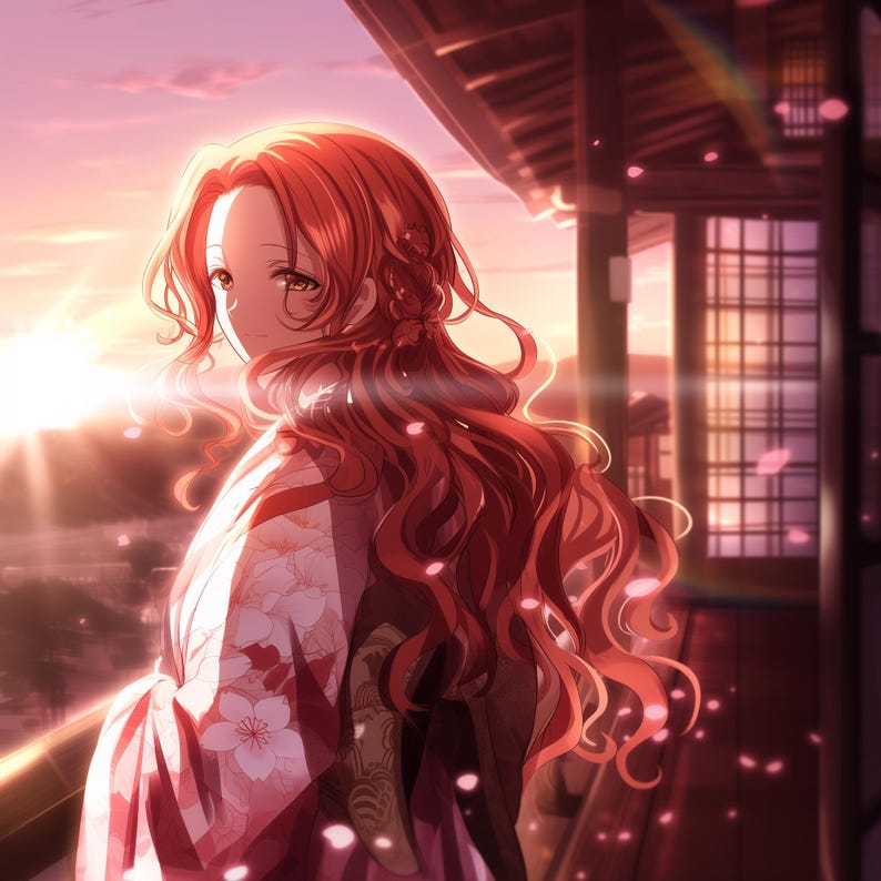 Custom Anime Character Illustration | Manga Style PFP - Etsy