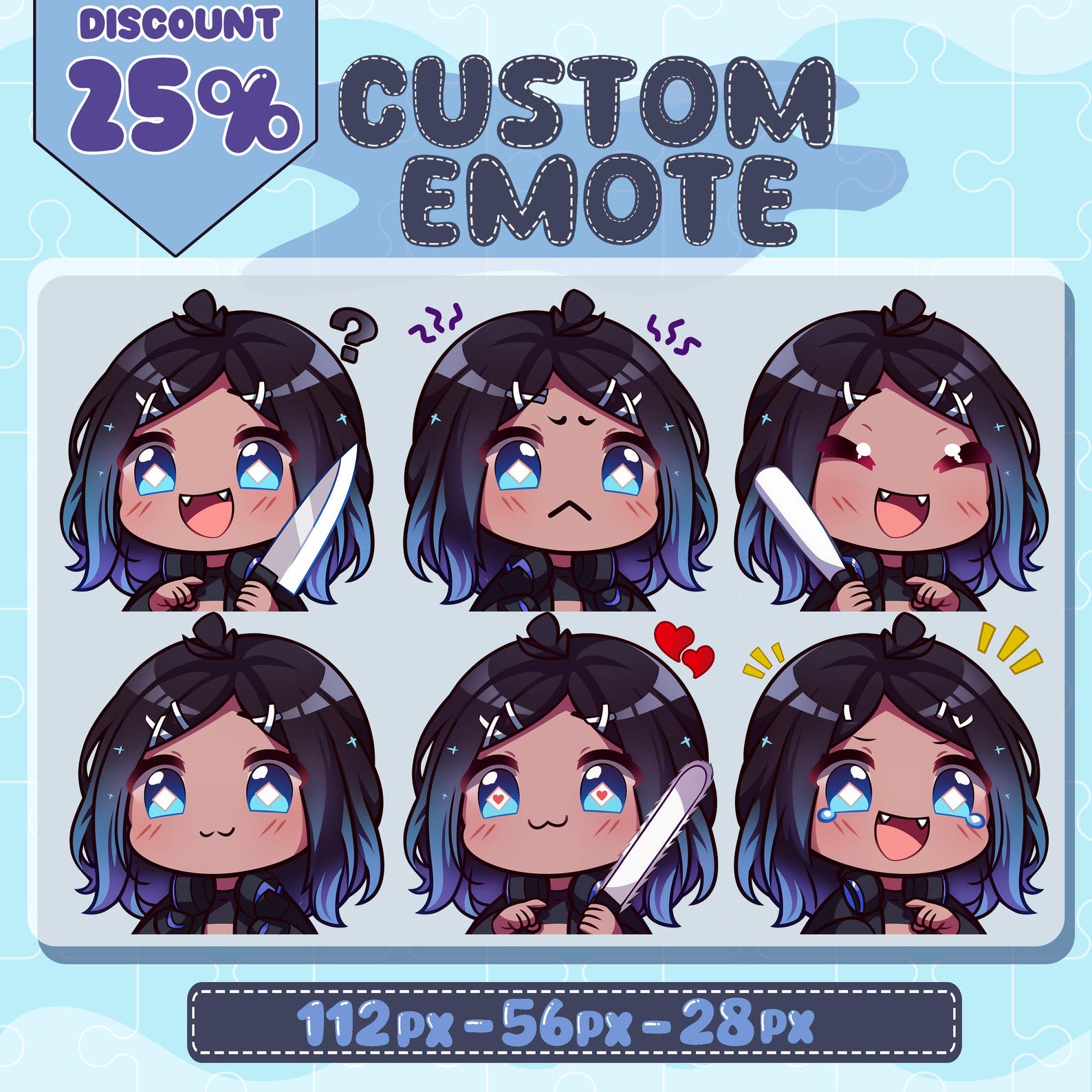 Custom Twitch Emote | Custom Twitch Emotes or Kick Emotes | Animated ...
