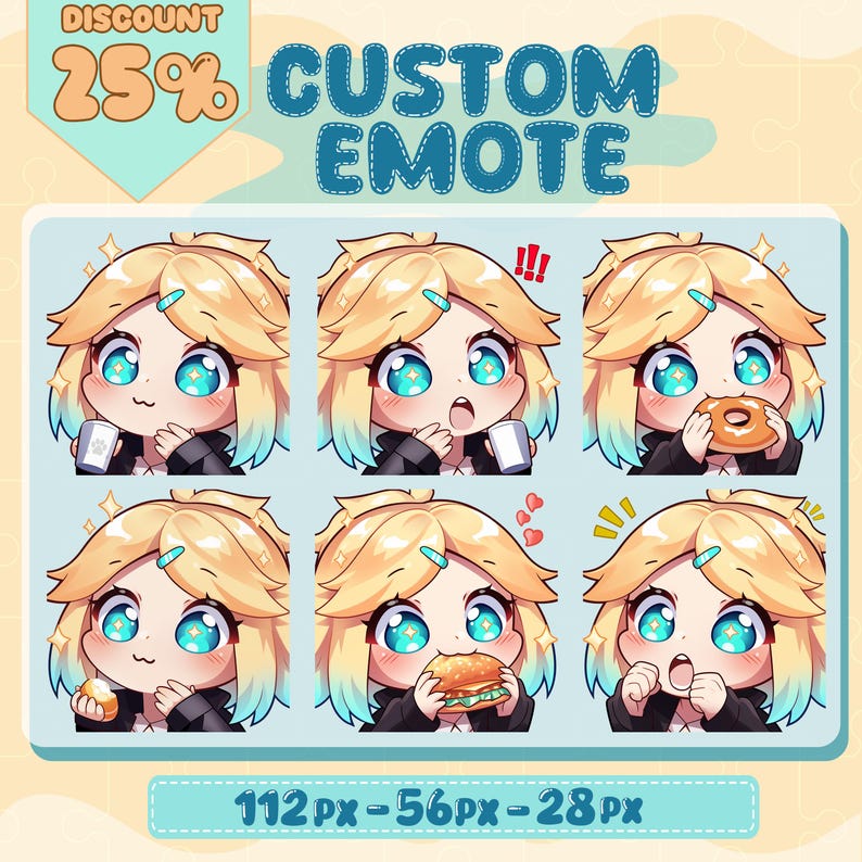 Custom Twitch Emote | Custom Twitch Emotes or Kick Emotes | Animated ...