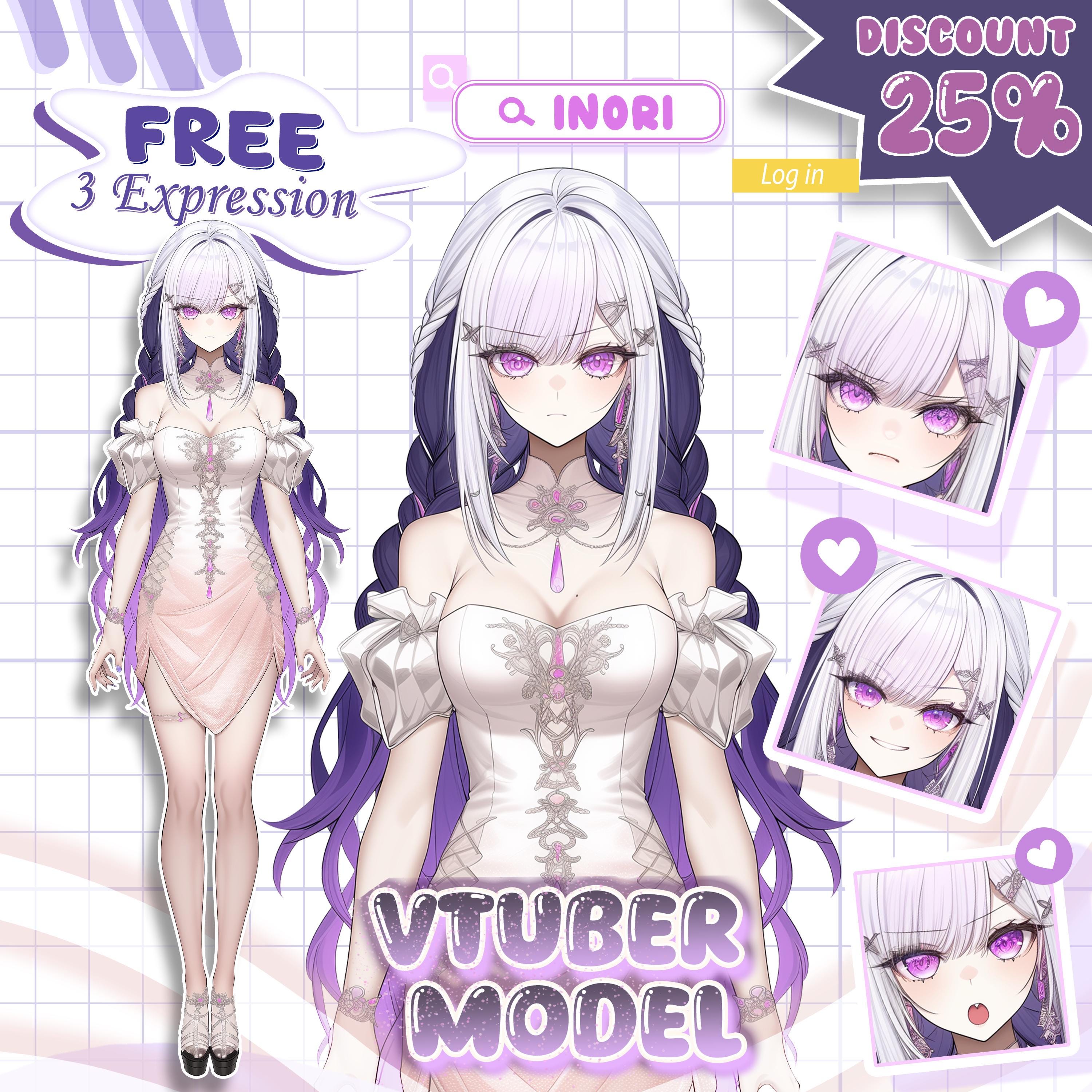 Custom Vtuber Model | Custom Live2d Vtuber | Vtuber | Vbridger | Ready for Streaming & Rigging ...