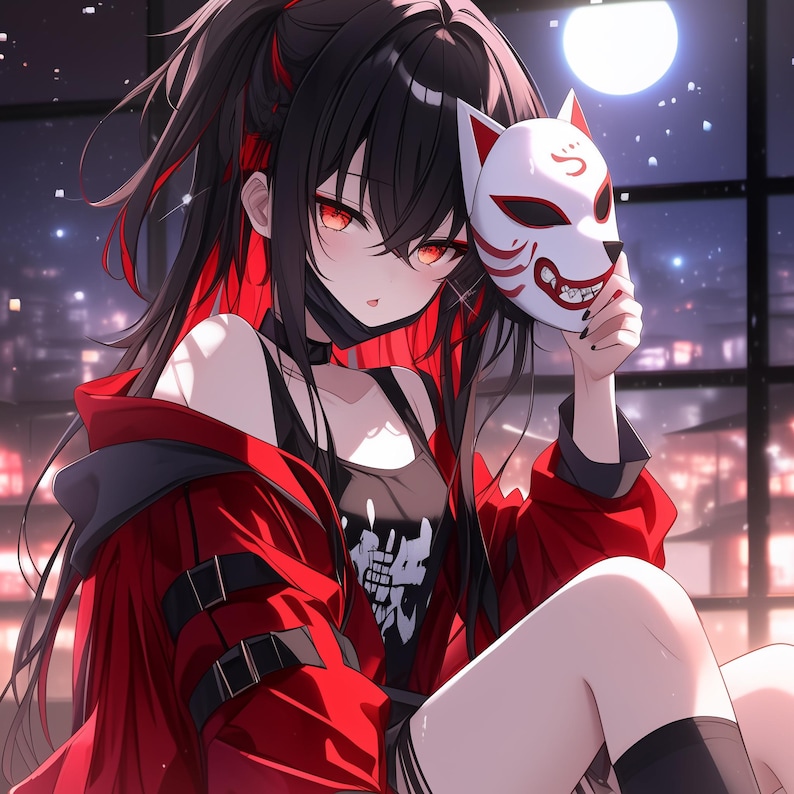 Custom Anime PFP | Vtuber Twitch Discord Icon - Etsy