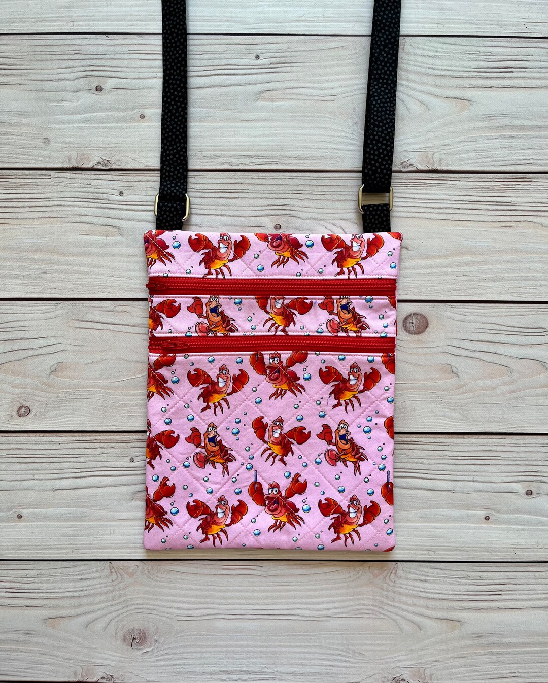 Disney Sebastian Little Mermaid Cross Body Bag Purse Custom Handbag - Etsy