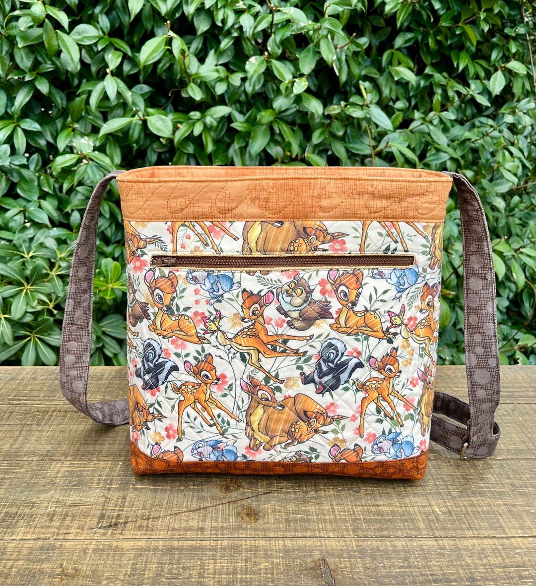 Disney Bambi Cross Body Bag Purse Custom Handbag Thumper Flower - Etsy