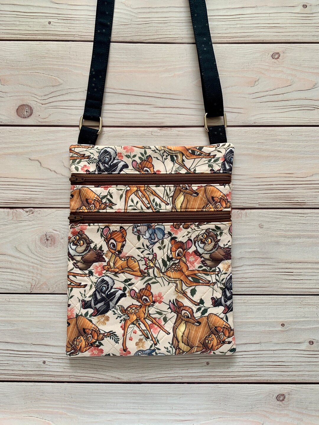 Disney Bambi Cross Body Bag Purse Custom Handbag Thumper Flower - Etsy