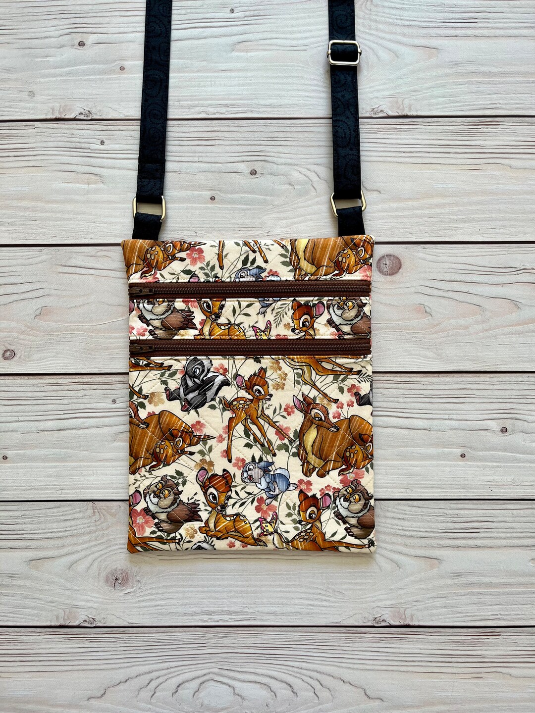 Disney Bambi Cross Body Bag Purse Custom Handbag Thumper Flower - Etsy