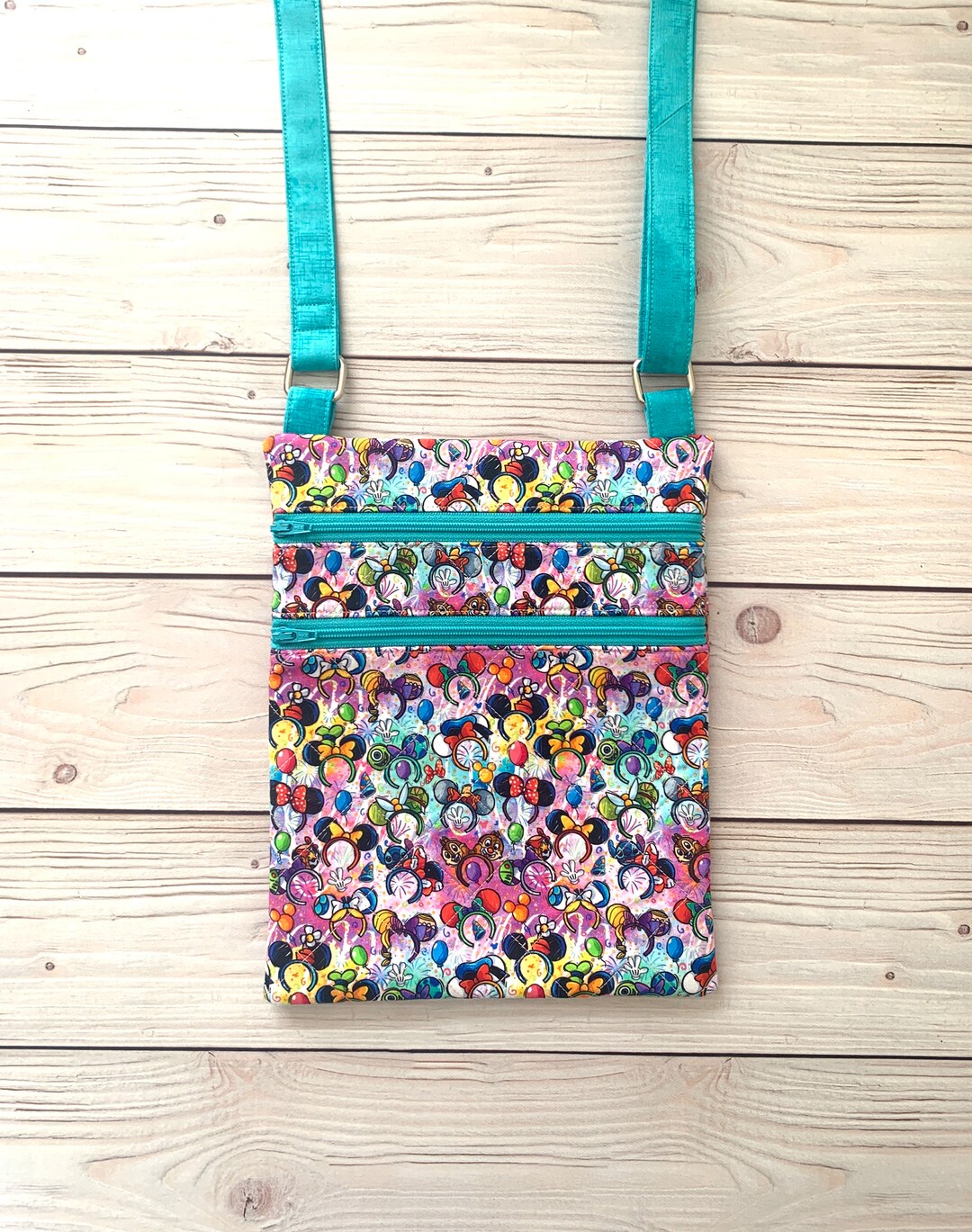 Disney Ears Cross Body Bag Purse Custom Handbag Minnie Mickey Mouse ...