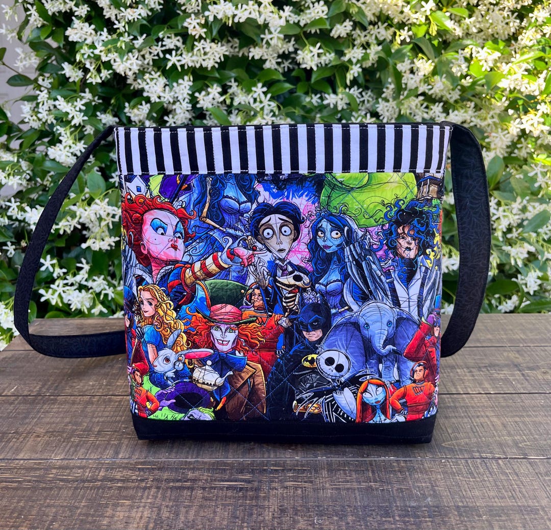 Disney Burton Nightmare Christmas Cross Body Bag Purse Custom Handbag ...