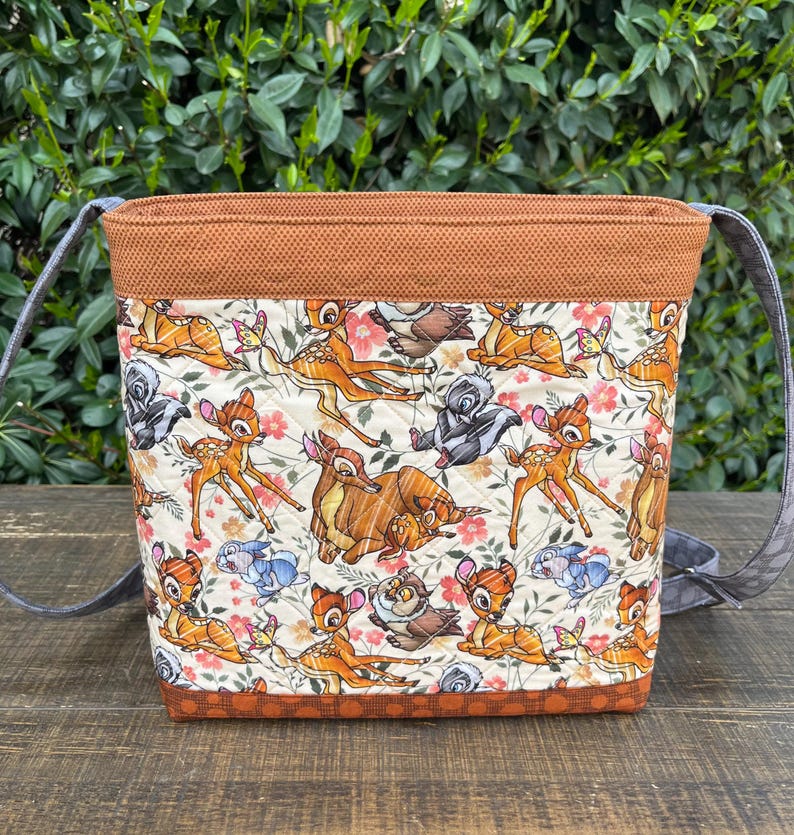 Disney Bambi Cross Body Bag Purse Custom Handbag Thumper Flower - Etsy