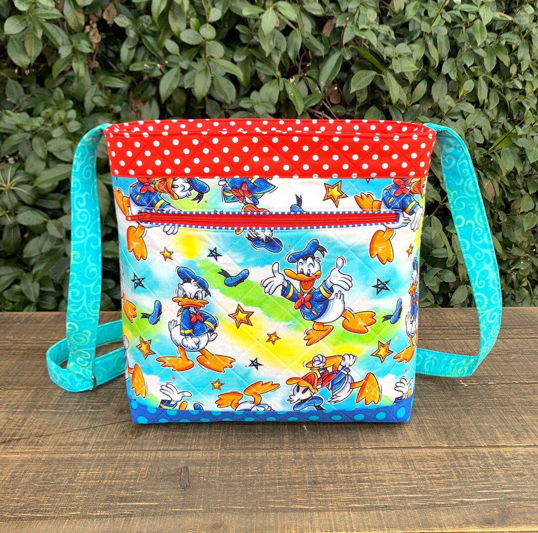 Disney Donald Duck Cross Body Bag Purse Custom Handbag - Etsy