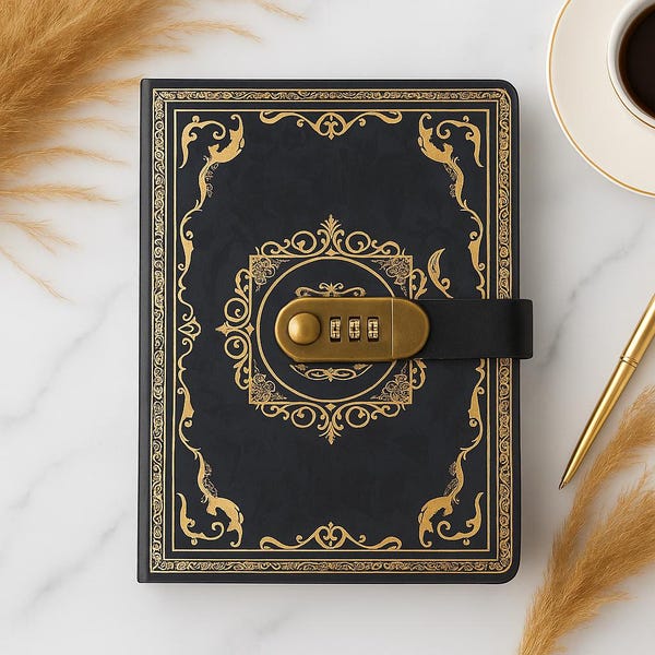 Locking Password Diary - Etsy