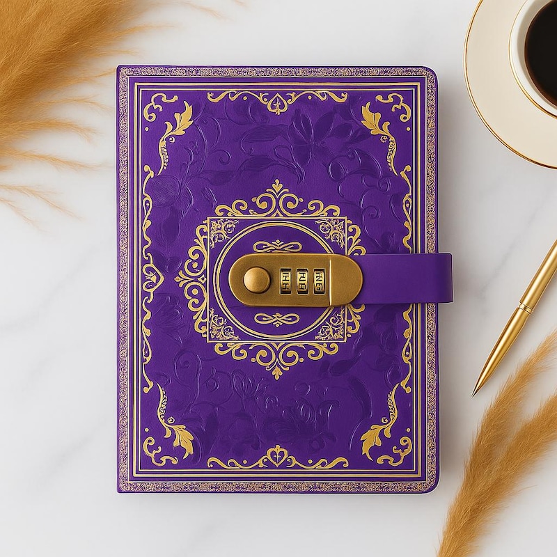 Vintage Diaries With Lock - Etsy