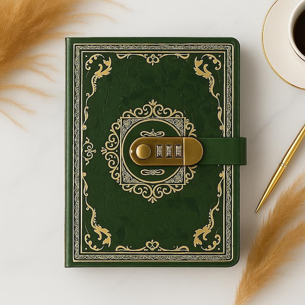 Locking Password Diary - Etsy