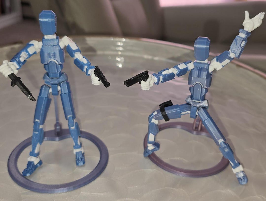 Fully Assembled Poseable Dummy 13 Action Figures male & Female Pair ...