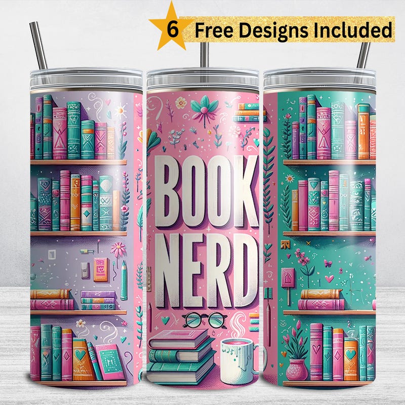 Tumbler for a Book Reader - Etsy
