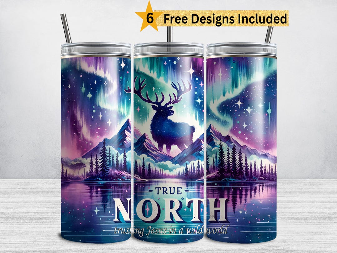 True North Tumbler Wrap, Jesus Vacation Bible School 20 Oz Skinny ...