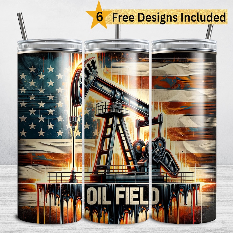 Oil Field - Etsy