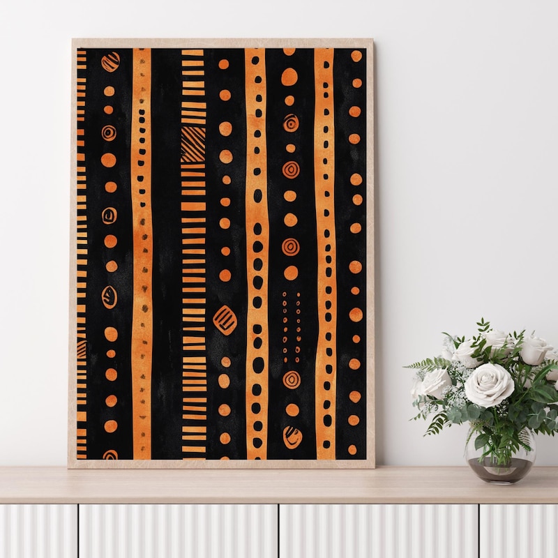 Tribal Poster - Etsy