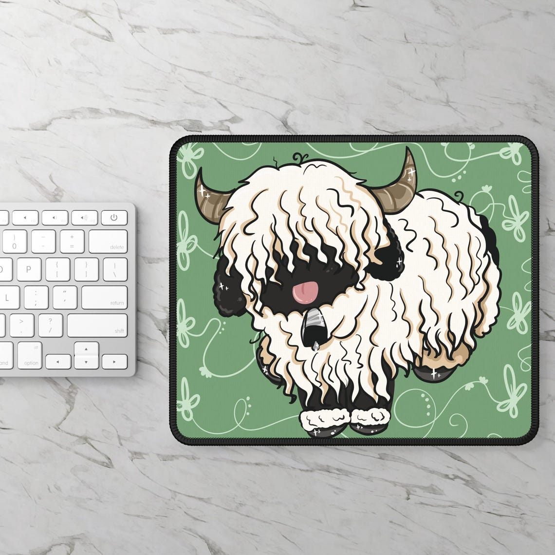 Cute Sheep Gaming Mouse Pad, Fun Desk Accessory for Gamers, Gift for ...