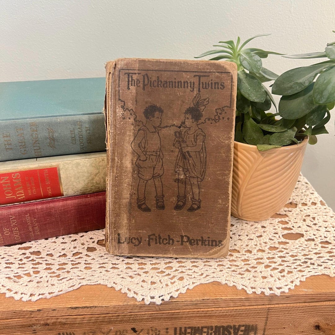 The Pickaninny Twins by Lucy Fitch Perkins 1931 Antique Vintage ...