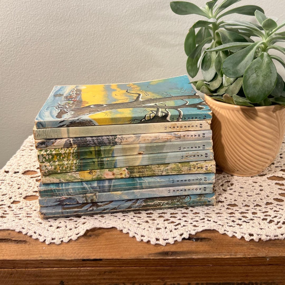 1971 Vintage Reader's Digest Collection, 9 Issues - Etsy
