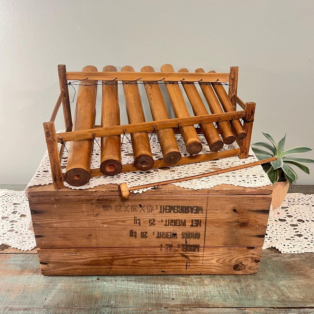 Vintage T'rung Vietnamese Bamboo Musical Instrument - Etsy