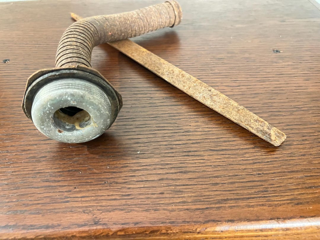 Vintage Metal File Gas Tank Spout - Etsy