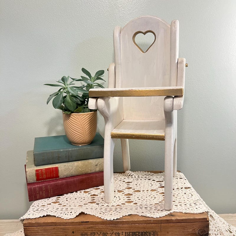 Wooden Doll Chair - Etsy