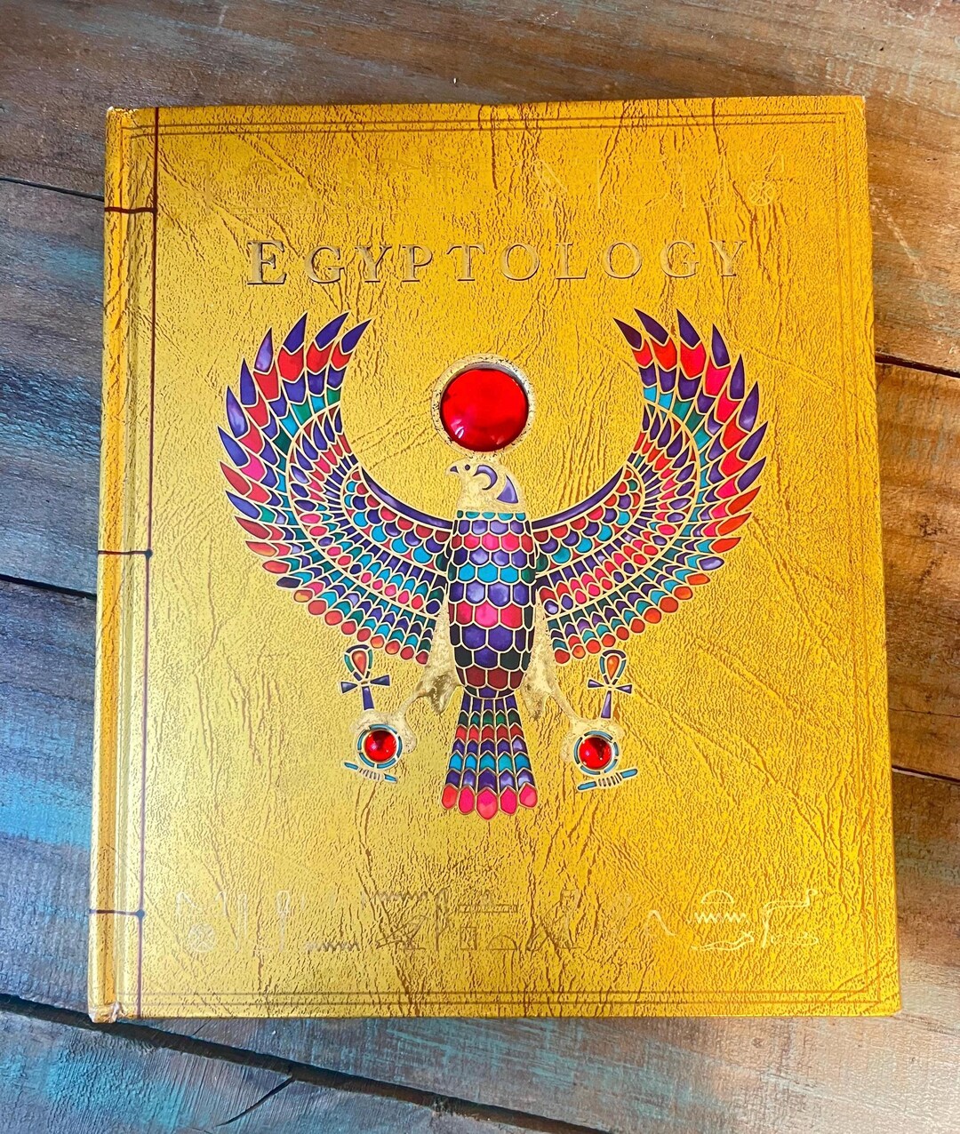 Egyptology Hard Cover Book Interactive Children's Learning History ...