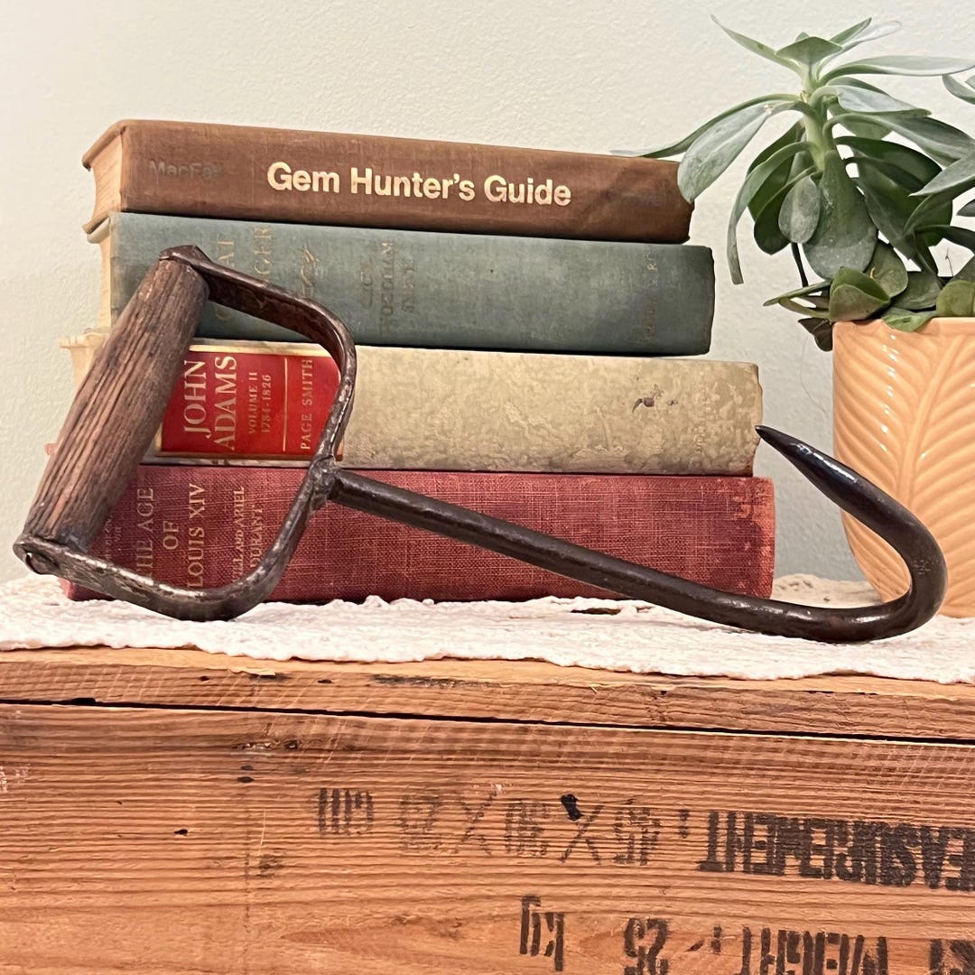 Vintage Hay Bale Hook Meat Hook Farmhouse Antique - Etsy