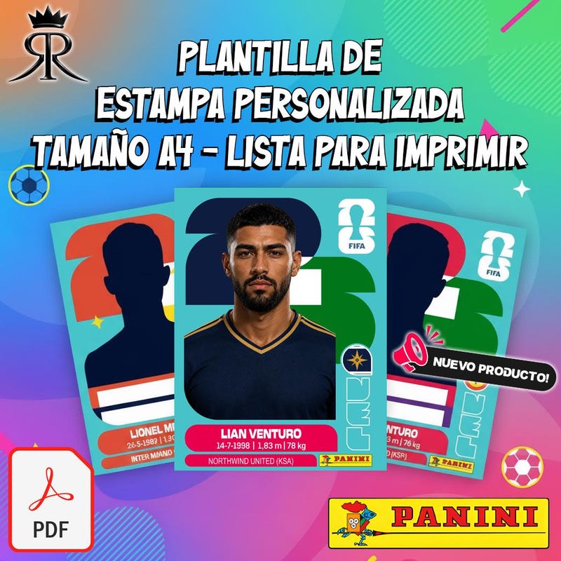 Personalisierte panini sticker - Etsy.de