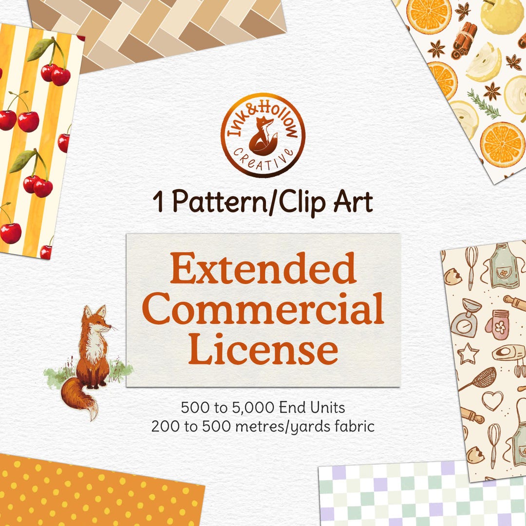 Extended Commercial Use License for ONE 1 Product, 500 to 5000 Units ...
