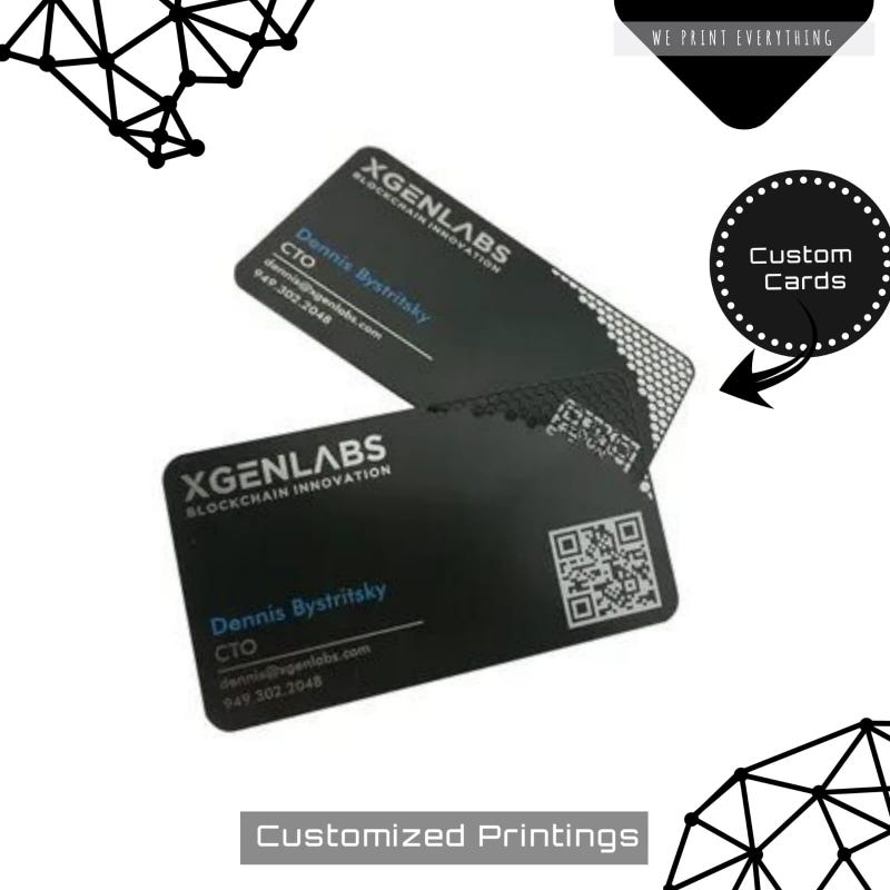 Contemporary Business Cards - Etsy
