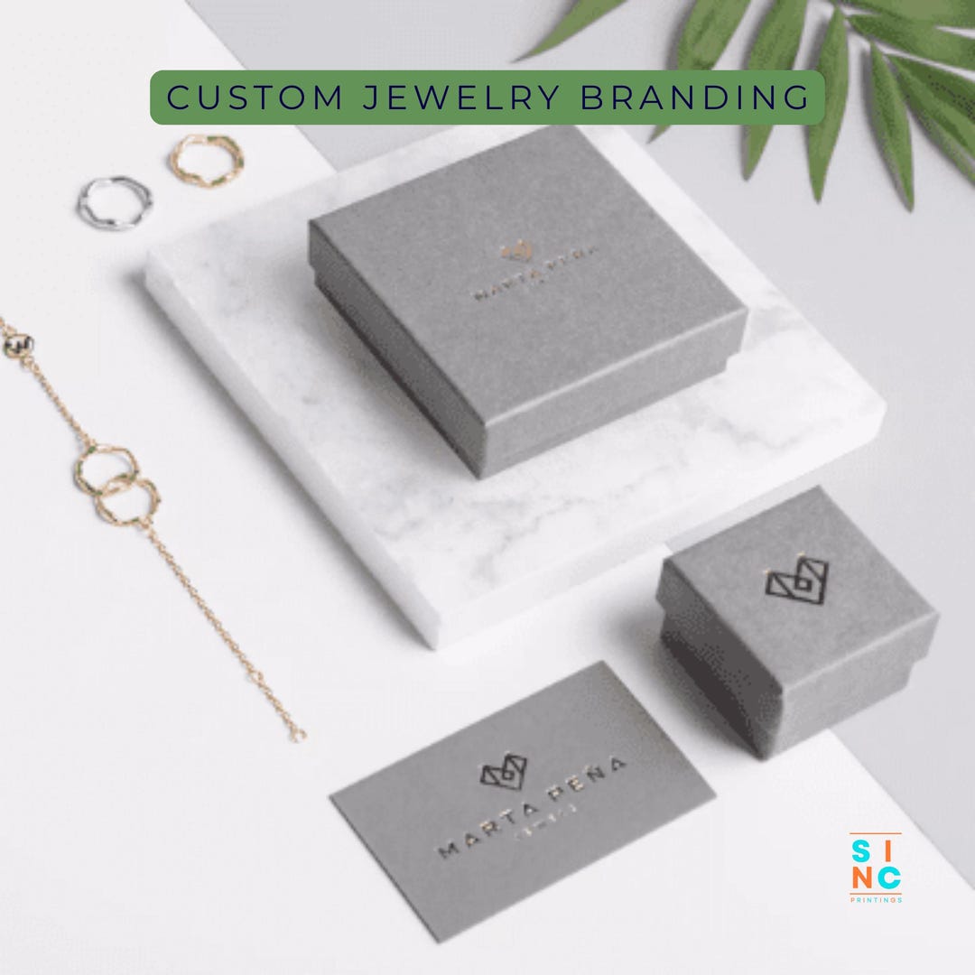 Personalized Jewelry Backing Cards – Earring & Necklace Display ...