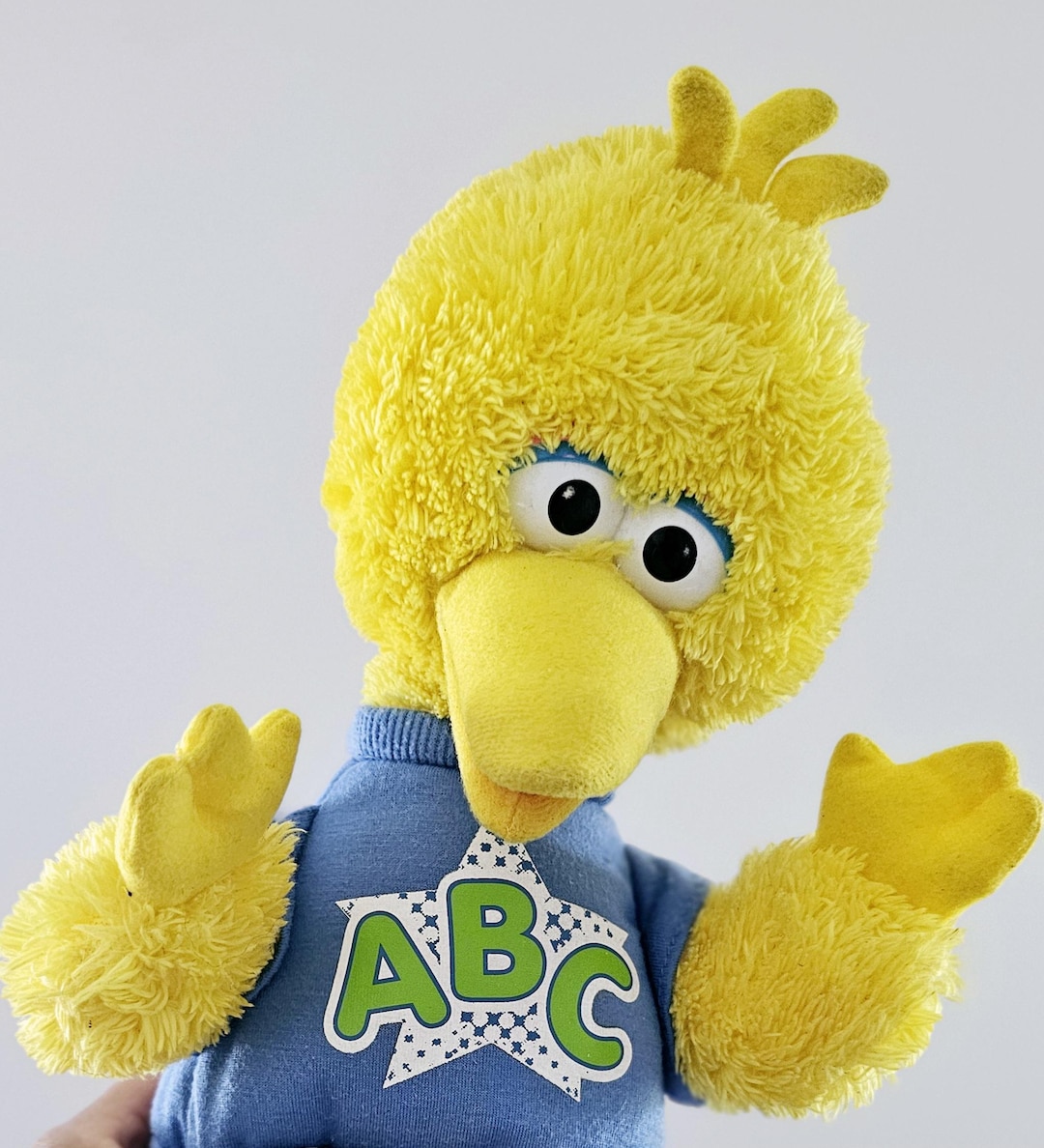 Big Bird Alphabet Singing Activated Plush Learning Toy - Etsy