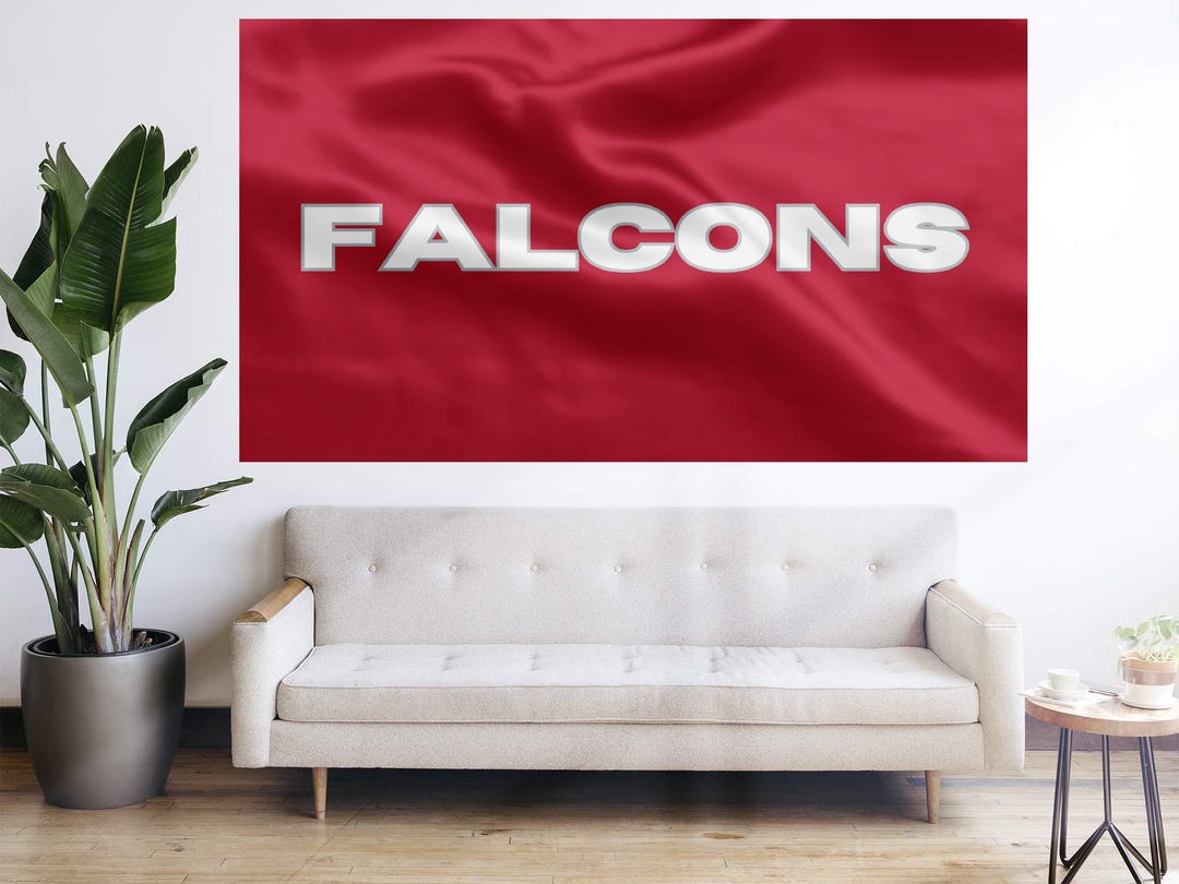 Atlanta Falcons Flag Football NFL Flag Bandera Tapestry Banner Large ...