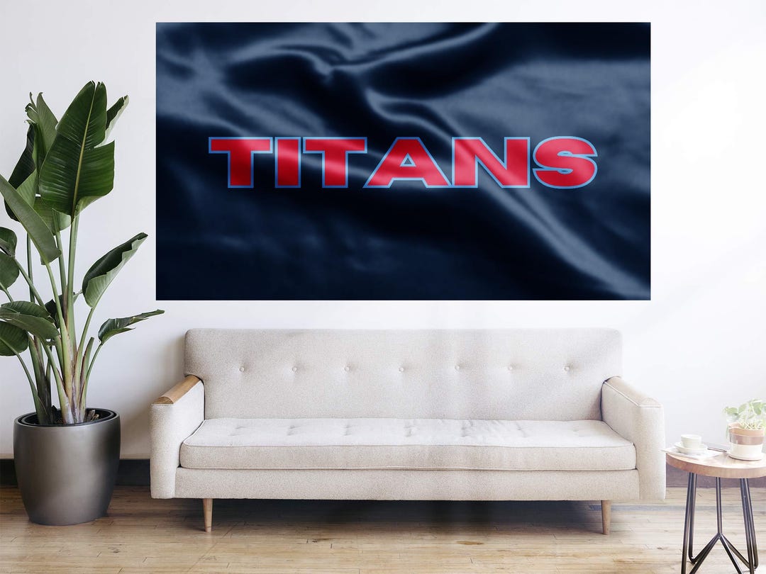Tennessee Titans Flag Football NFL Flag Bandera Tapestry Banner Large ...