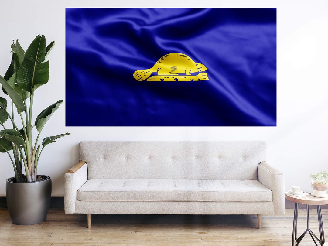 Oregon State Flag Tapestry – Large United States Banner Decoration - Etsy