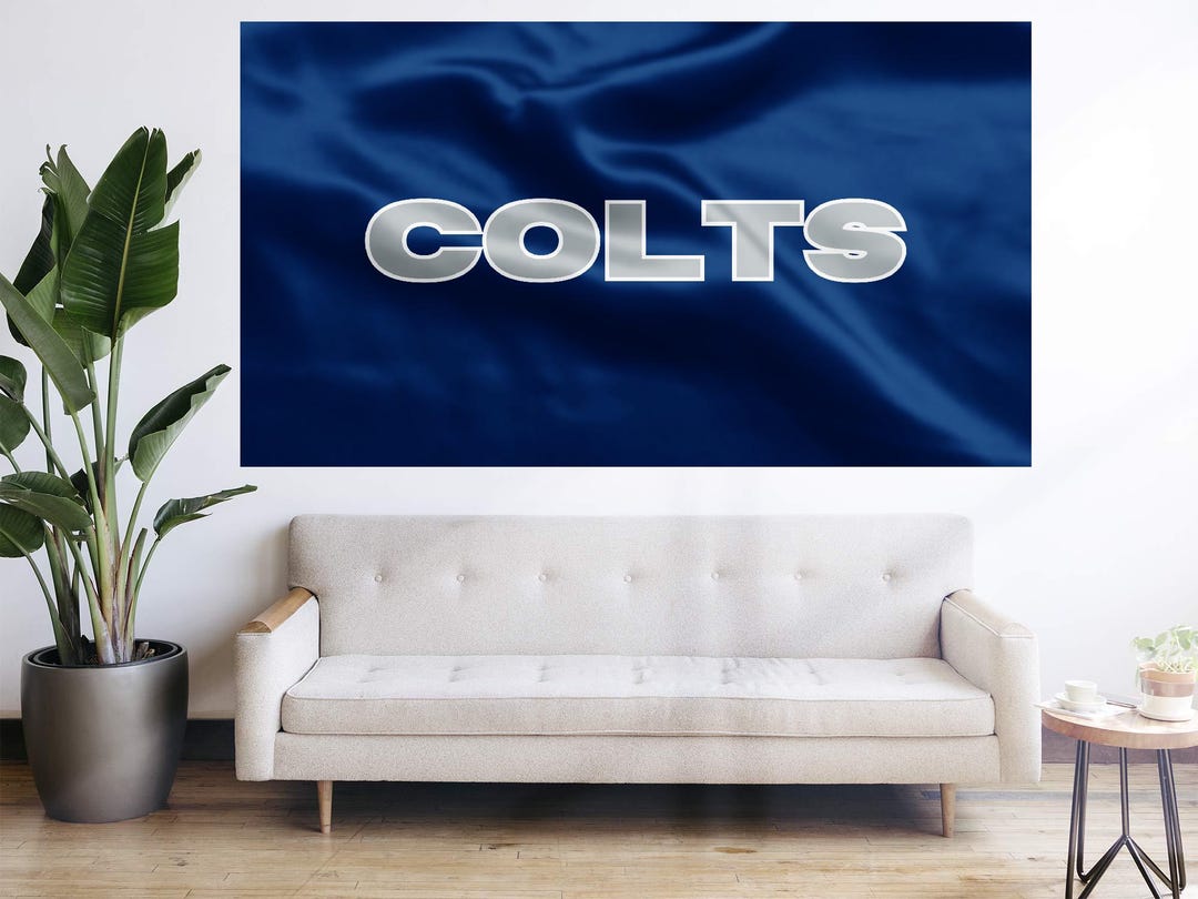 Indianapolis Colts Flag Football NFL Flag Bandera Tapestry Banner Large ...