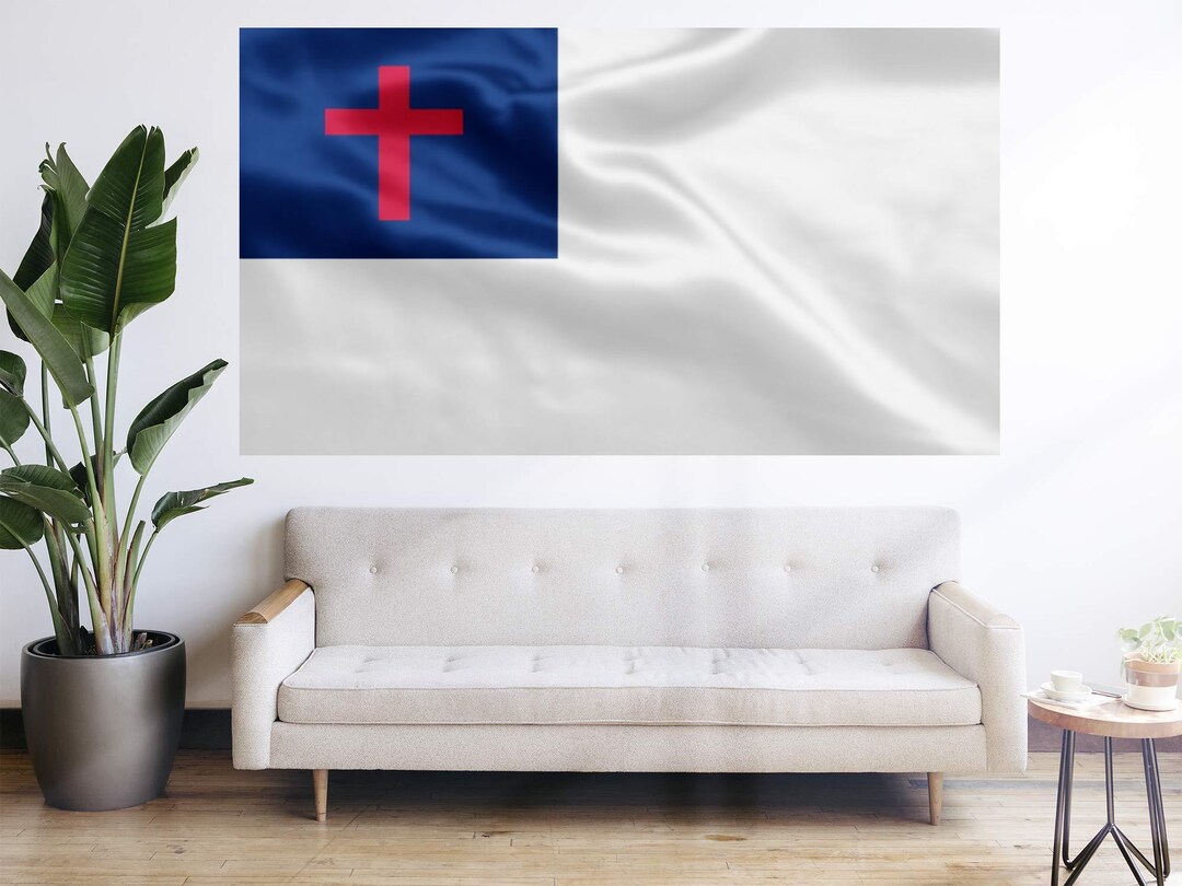 Christian Flag - Christianity Flag Bandera Tapestry Banner Large ...