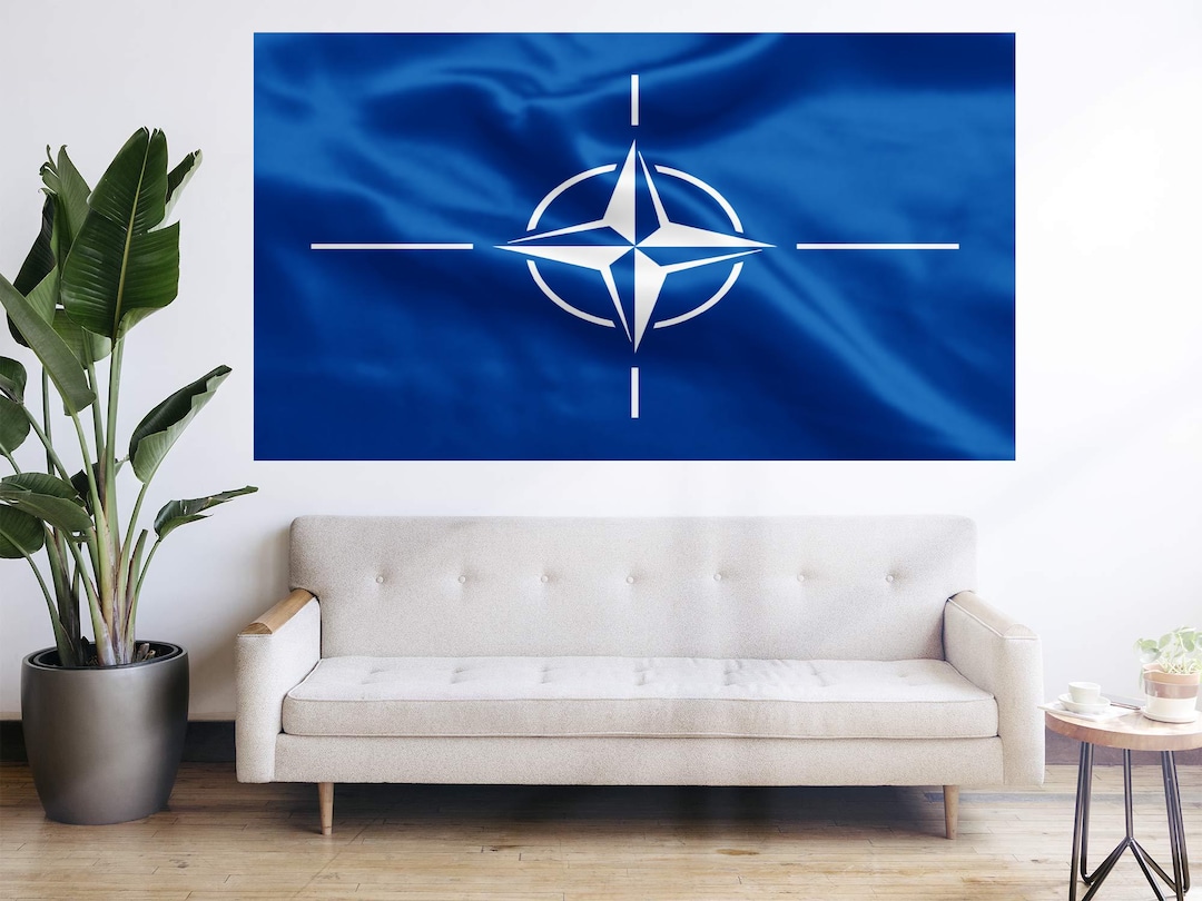 Nato Flag - Official Flag of NATO Flag Bandera Tapestry Banner Large ...