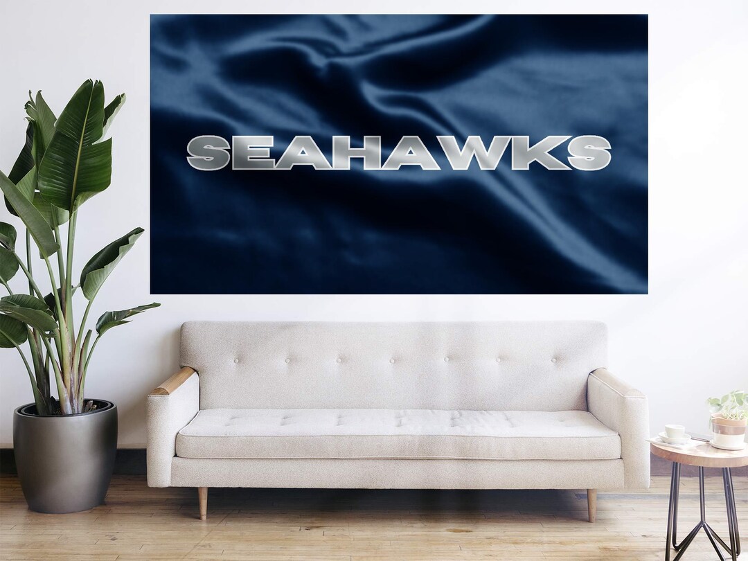 Seattle Seahawks Flag Football NFL Flag Bandera Tapestry Banner Large ...