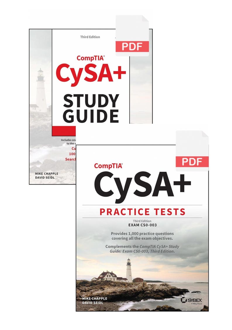 Comptia Cysa+ Practice Tests and Study Guide CS0-003 PDF - Etsy
