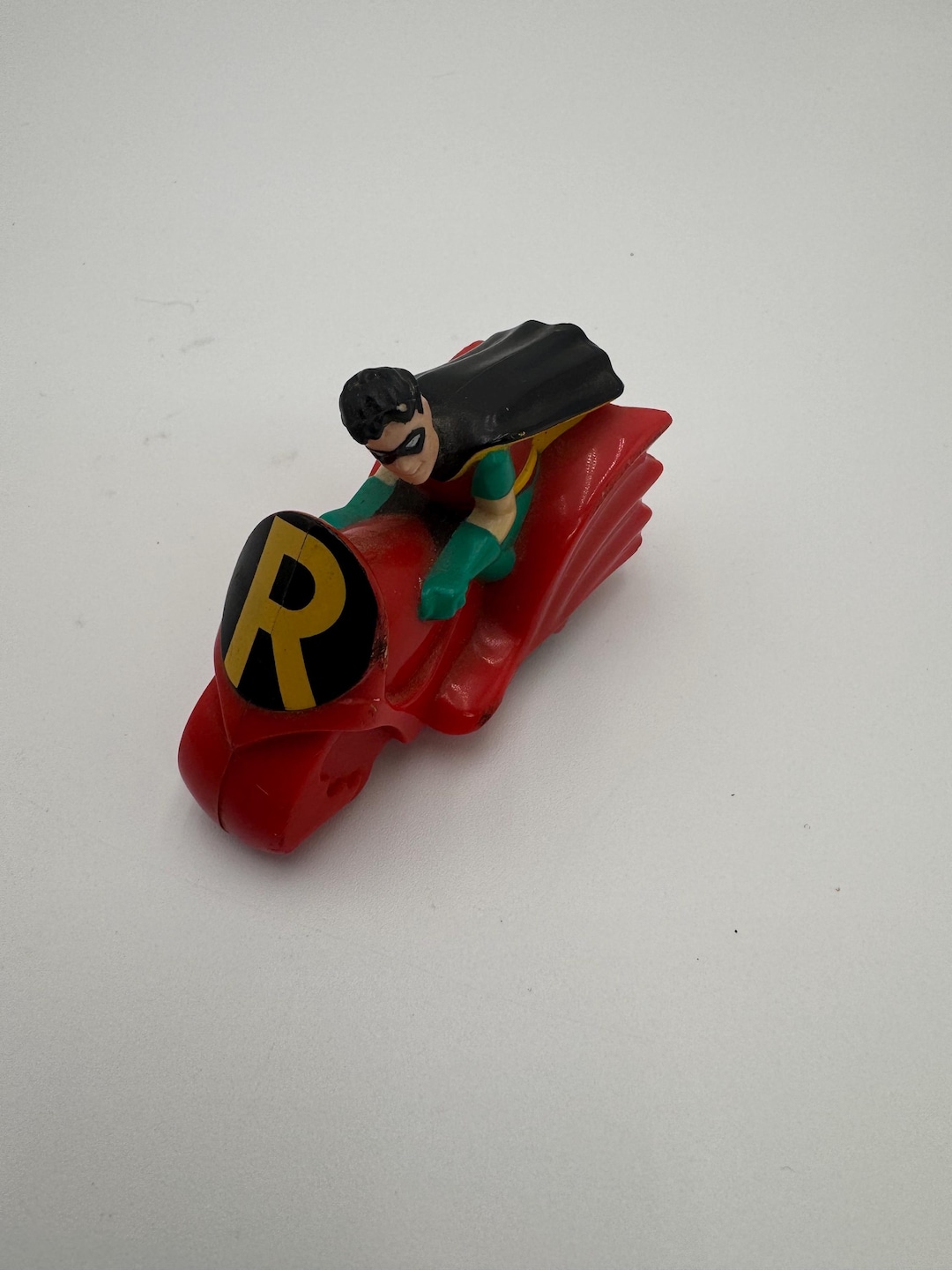 Vintage DC Comics Robin Red Motorcycle Figure 4 Inch Mini Toy Batman ...