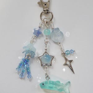 Ocean Keychain - Etsy