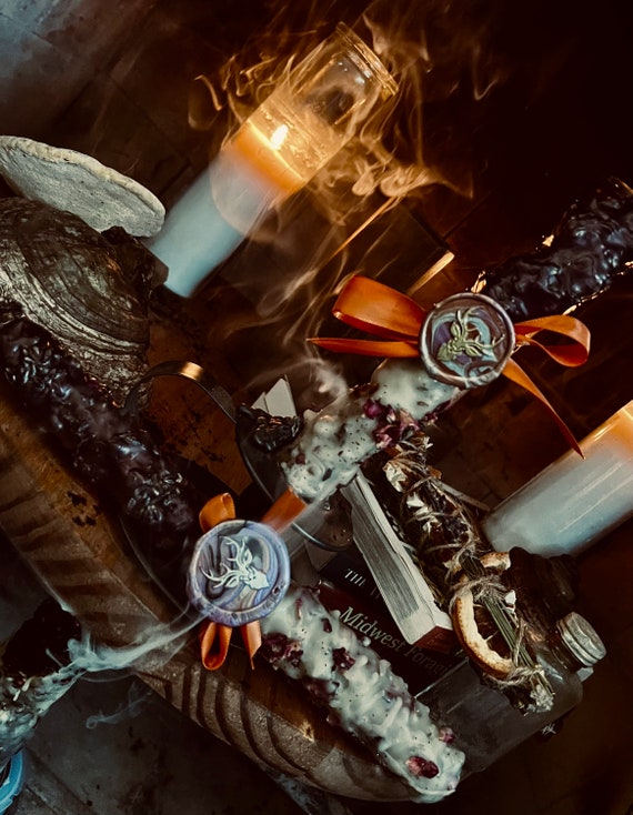 Hag Torch Witchs Taper - Etsy