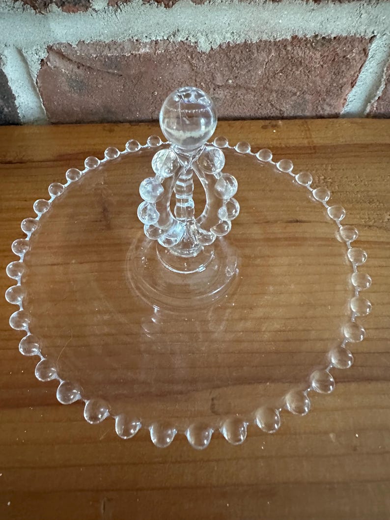 Candlewick Candy Tidbit Dish Lemon Tray Beaded Edges - Etsy