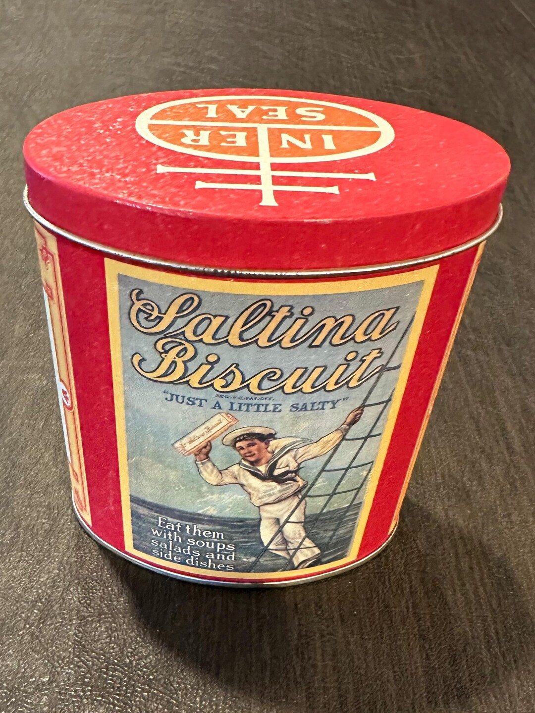 Nabisco Saltina Biscuit Tin - Etsy
