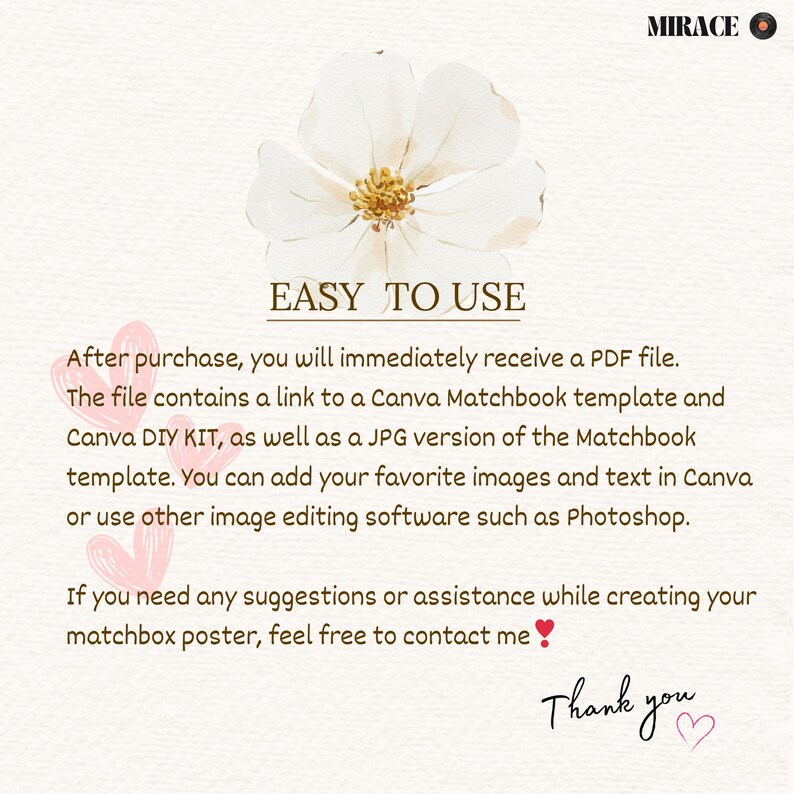 DIY Vintage Matchbook Template, Canva Matchbox Template DIY KIT ...