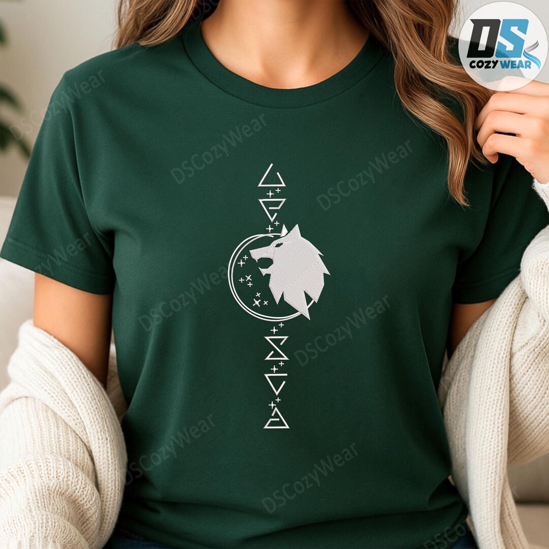 The Witcher Embroidered Tshirt, Geralt of Rivia Witcher Sweatshirt ...